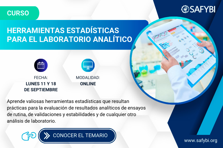 Herramientas estadísticas para el laboratorio analítico - SAFYBI